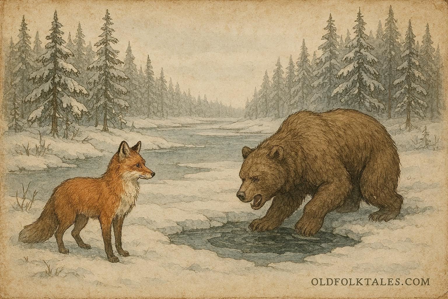 The Fox and the Bear: A Finnish Folktale