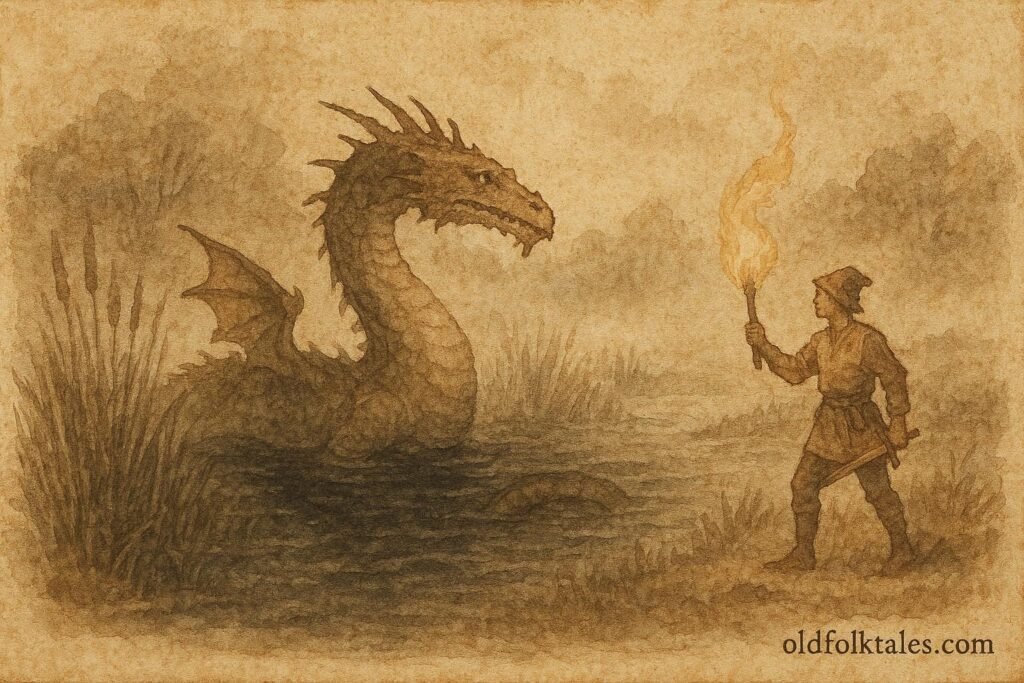 The Knucker of Lyminster: English Folktale
